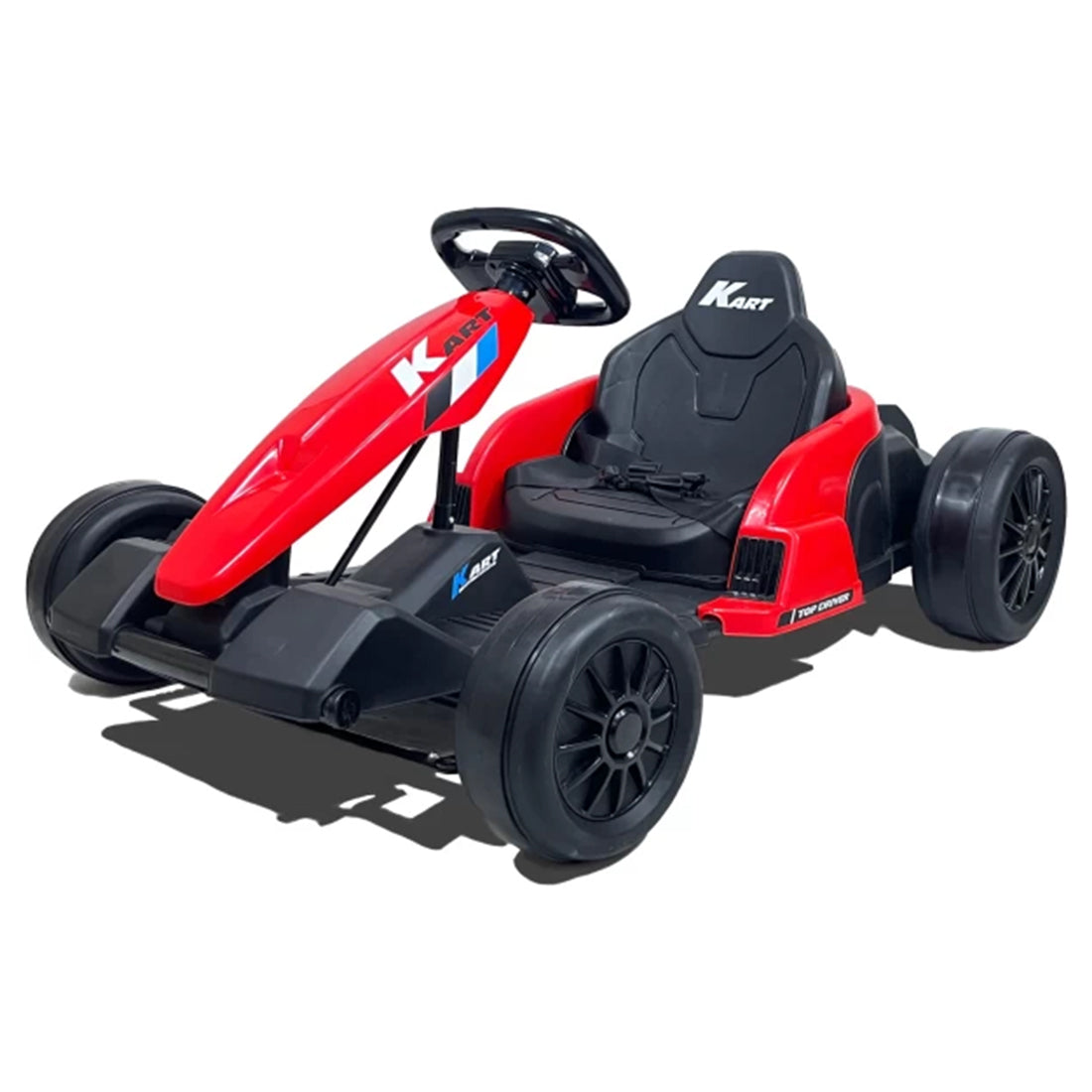 24V Power go-Kart with Drift Function - Red – kidsautozone